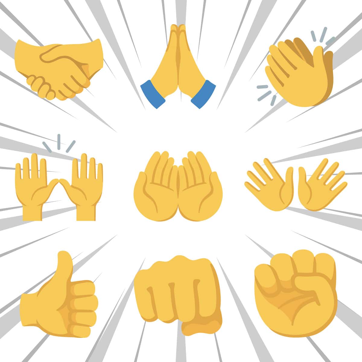 Significato Emoticon Mani: i gesti più usati su WhatsApp e Social - MRW.it